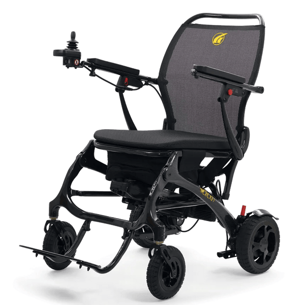 Golden Cricket Power Wheelchair: Agile, Sleek, and Perfect for Active